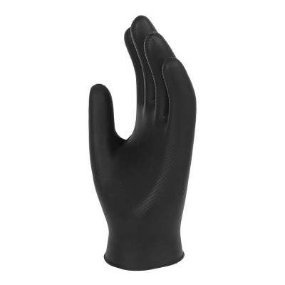Polyco Finite Black Nitrile Disposable Gloves GL100